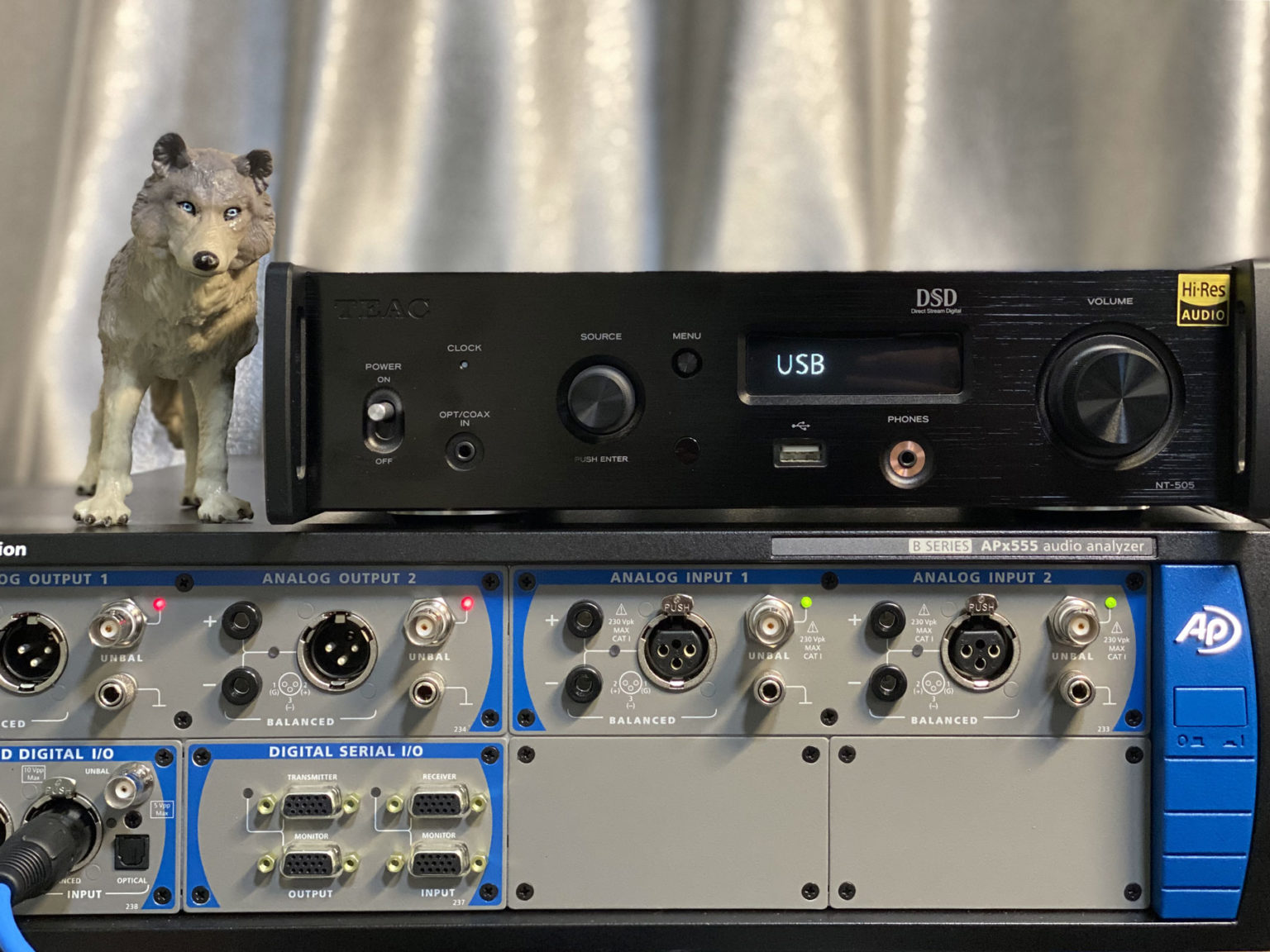 TEAC NT-505 测量 - L7Audiolab