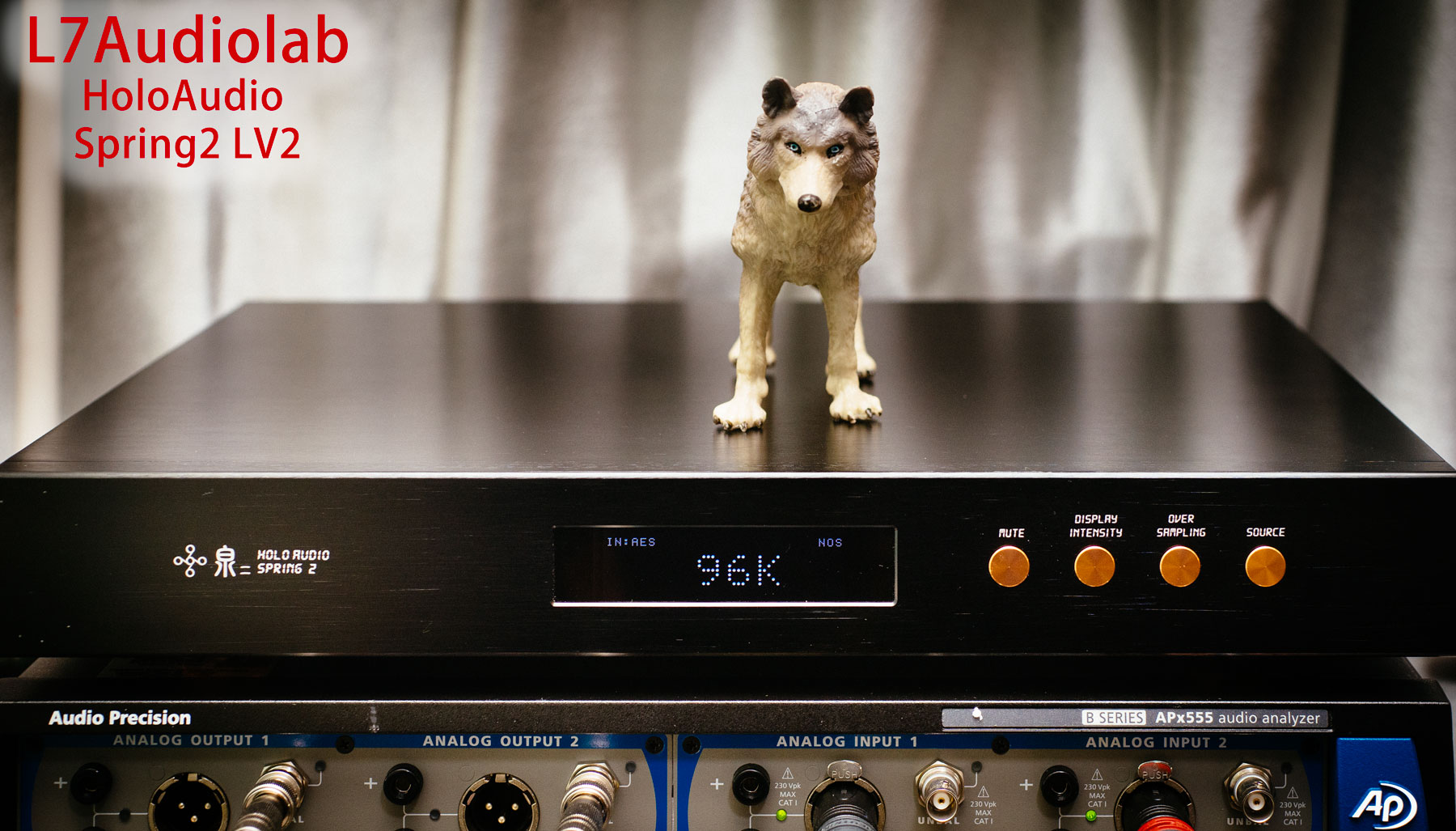 Measurements of Holo Audio Spring 2 DAC - L7Audiolab