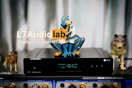 五零是4497最后的倔强！Topping D70s DAC测量 - L7Audiolab