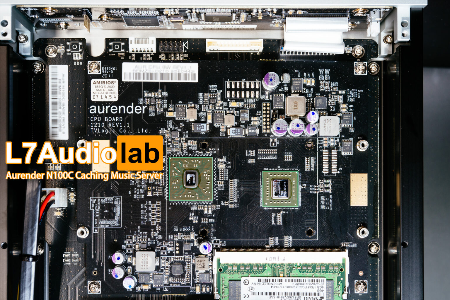 Review of Aurender N100C Caching Music Server - L7Audiolab