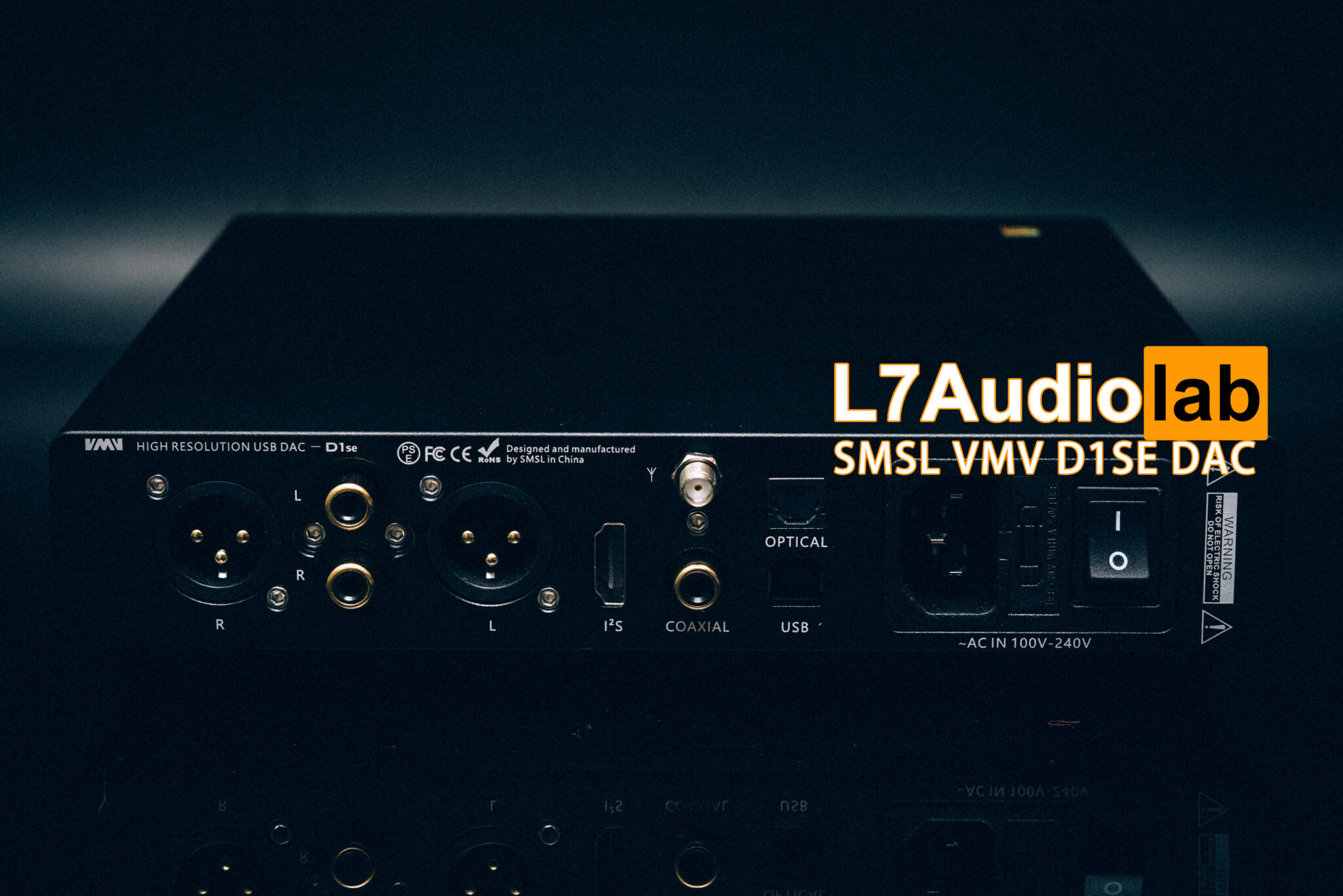 Measurements & Review of SMSL VMV D1se DAC - L7Audiolab