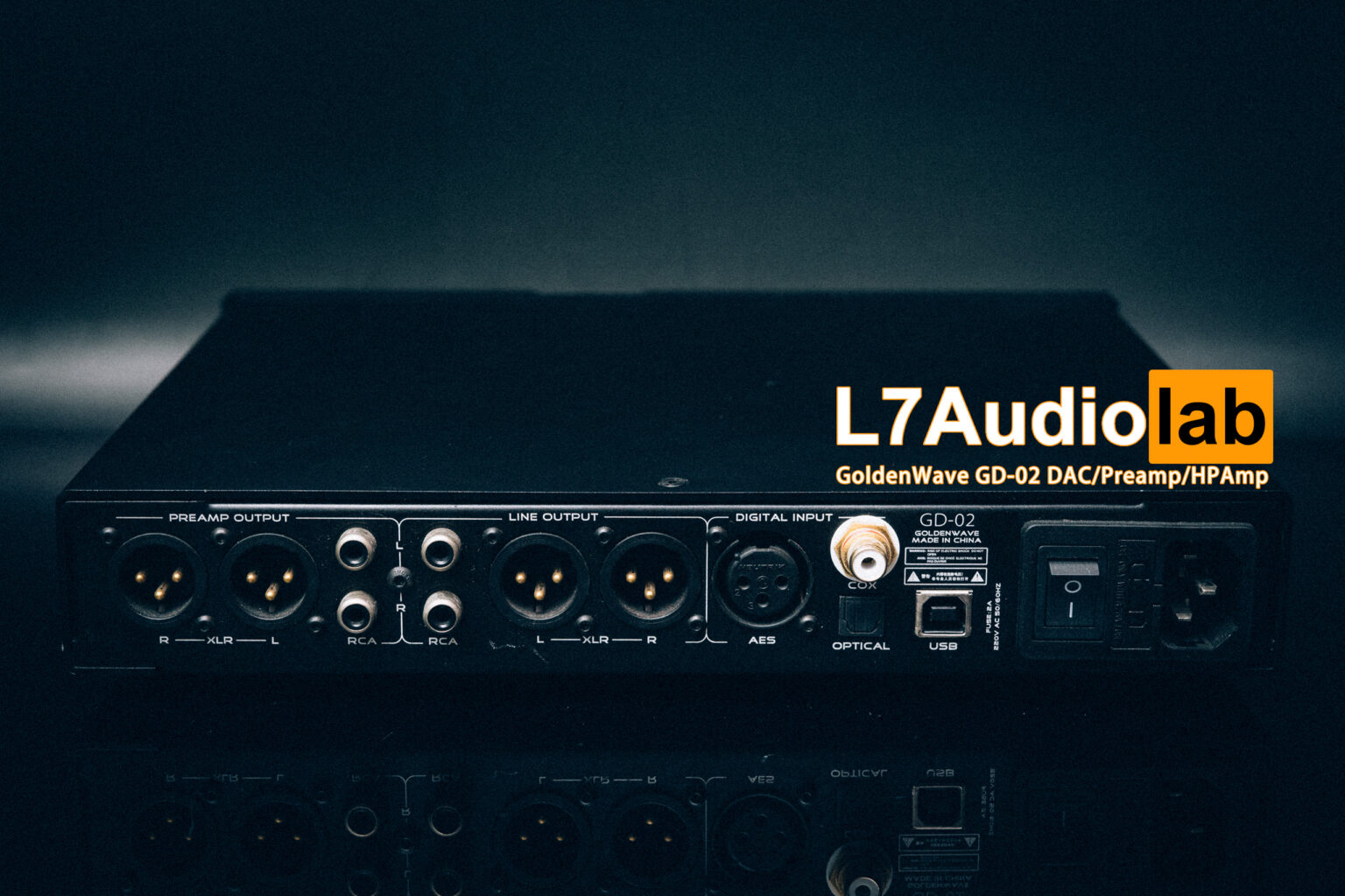 Measurements & Review GoldenWave GD-02 - L7Audiolab