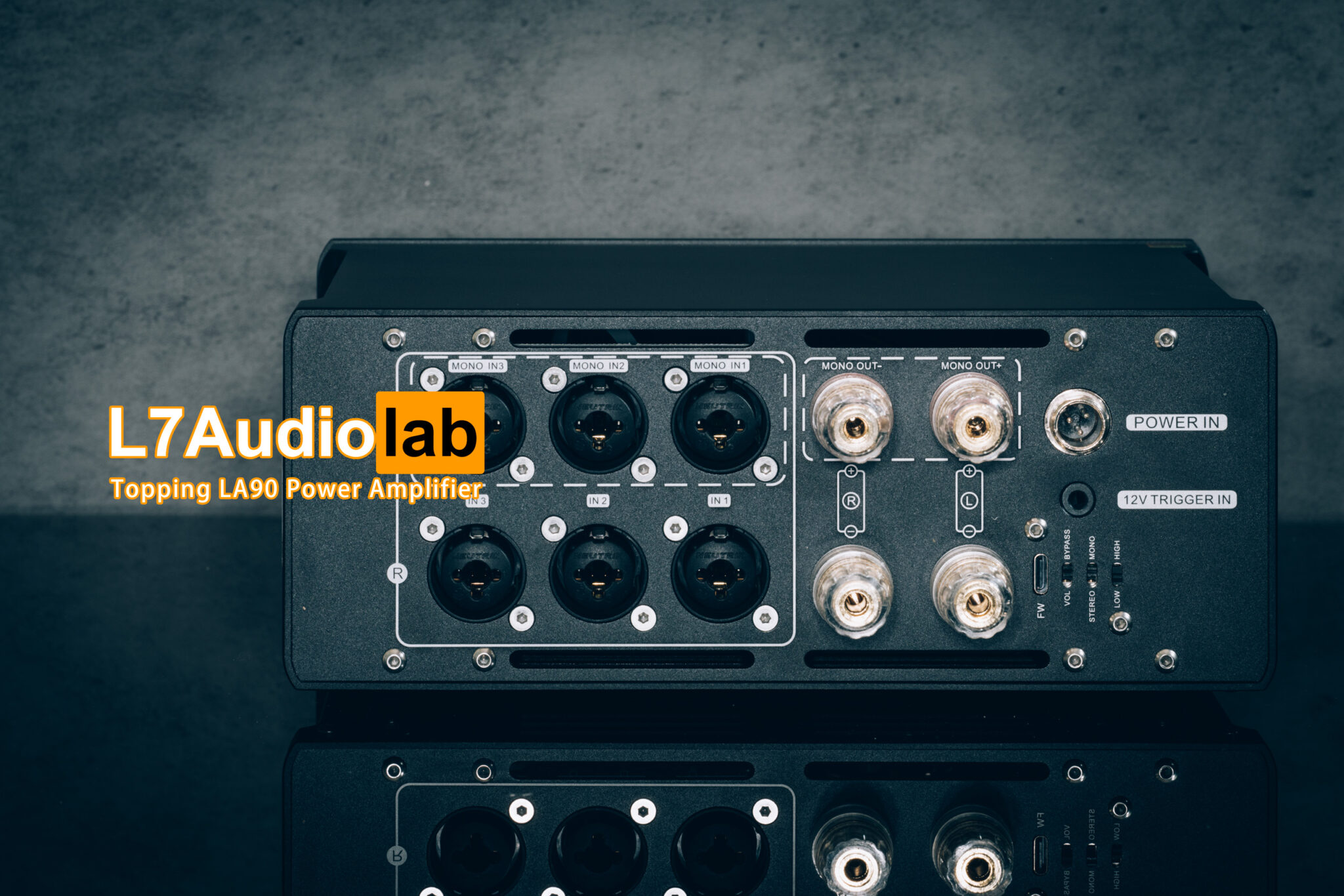 Measurements of Topping LA90 PowerAMP 拓品LA90 - L7Audiolab