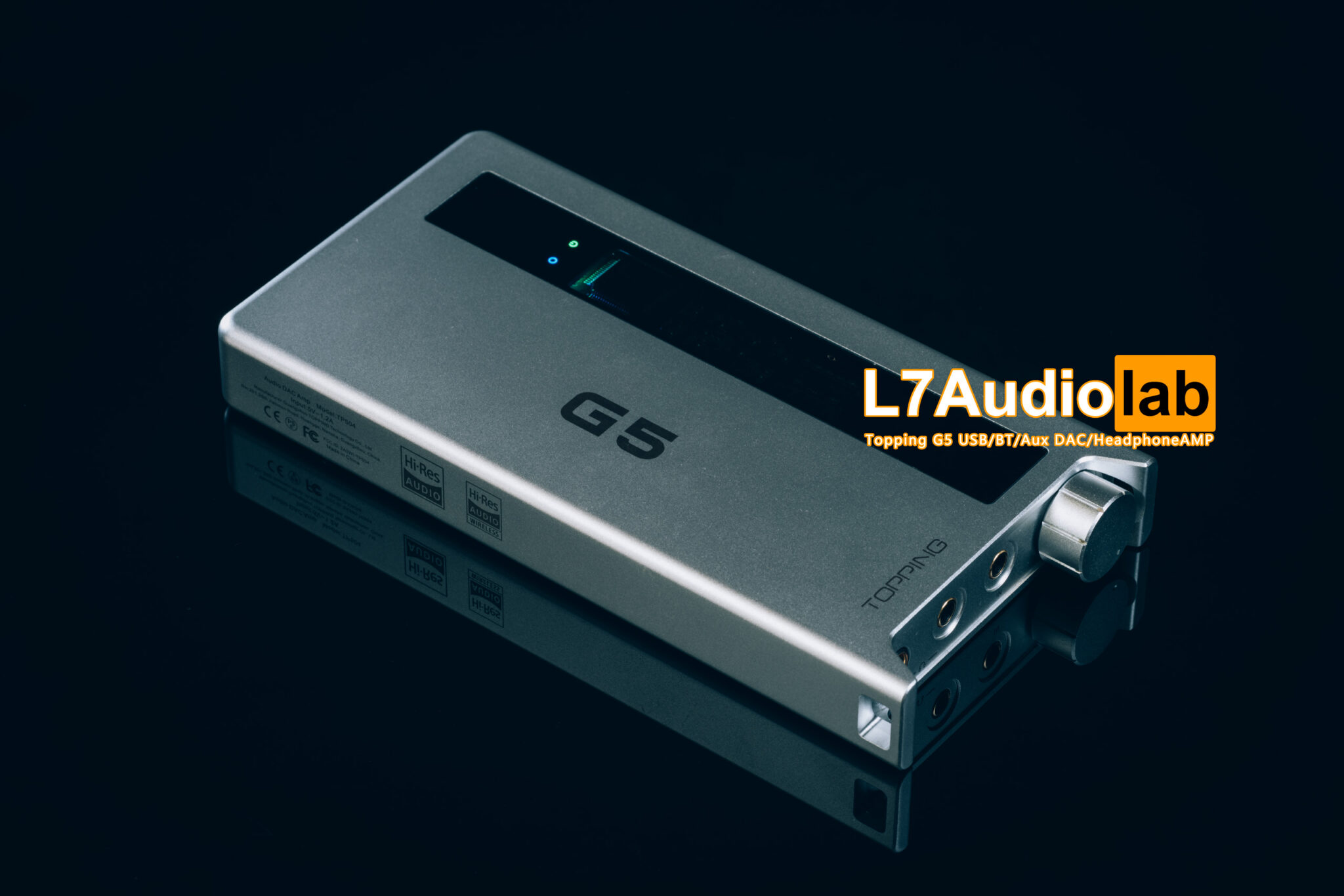 Measurements of Topping G5 USB/BT DAC/HPAmp - L7Audiolab