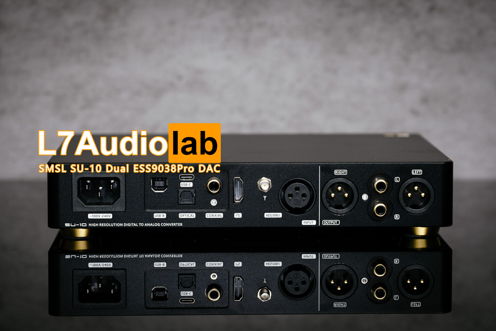 Measurements of SMSL SU-10 Dual ESS9038Pro DAC-12KFixed - L7Audiolab