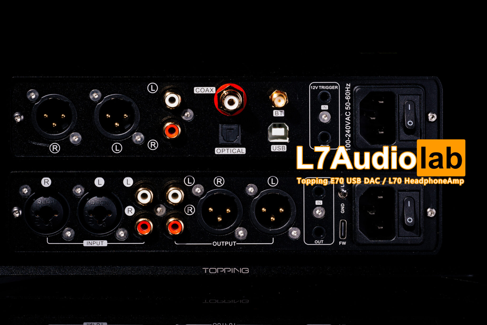 Measurements of Topping L70 HeadphoneAmp - L7Audiolab